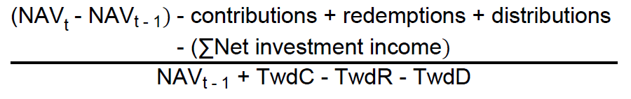 Performance Measurement - INREV Guidelines